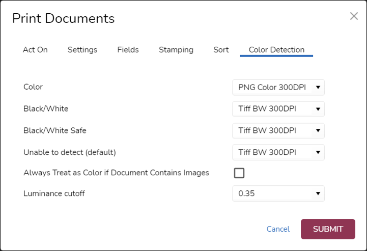 Print a Set of Documents